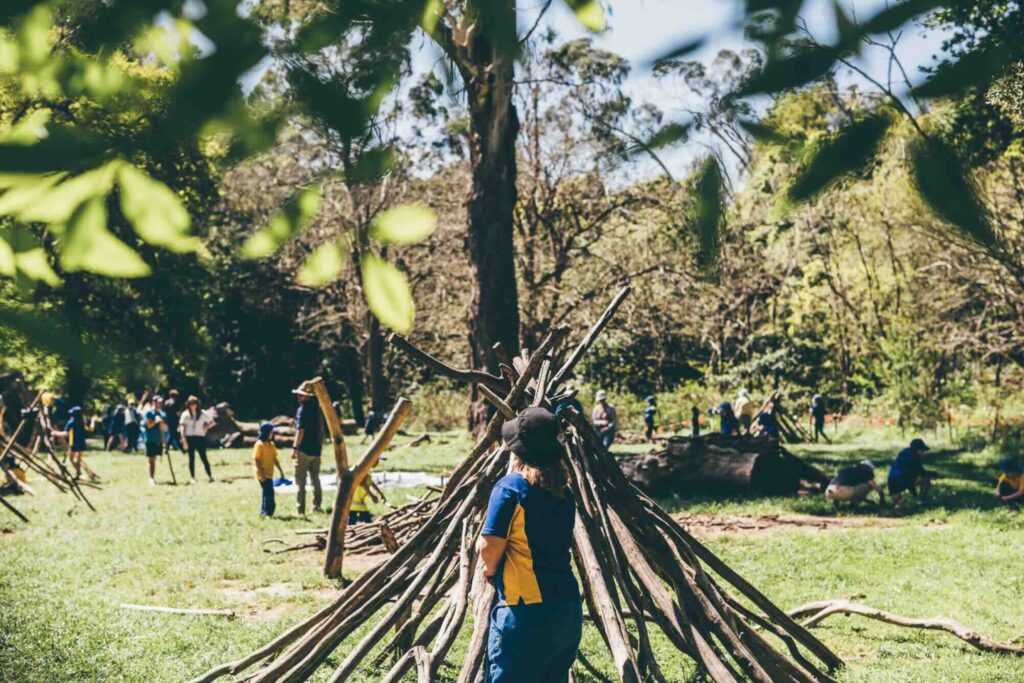 Cubby Building @ Belair National Park | Nature Play SA