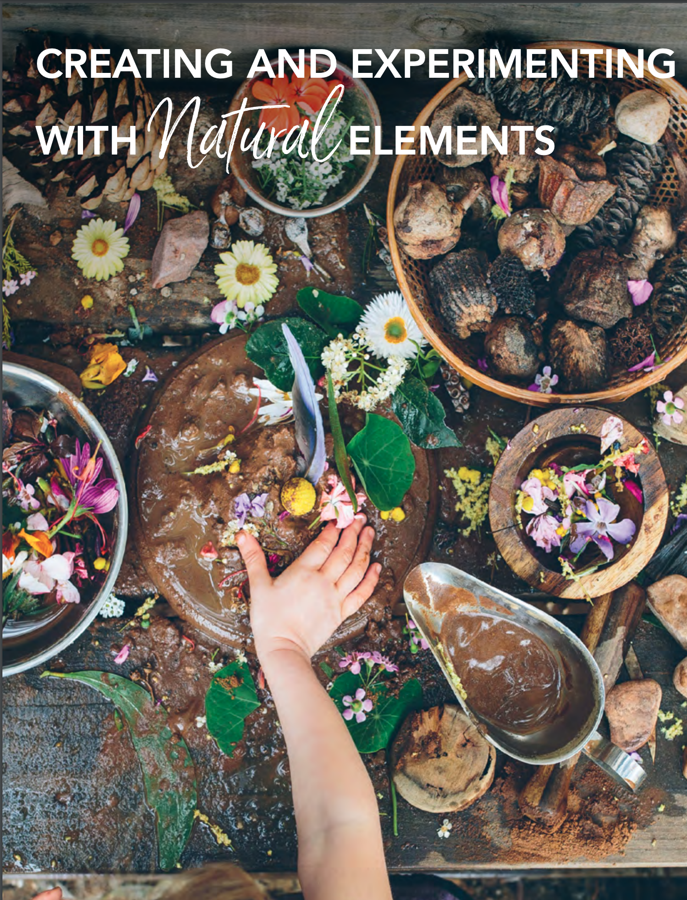 Creating and Experimenting with Natural Elements Poster | Nature Play SA
